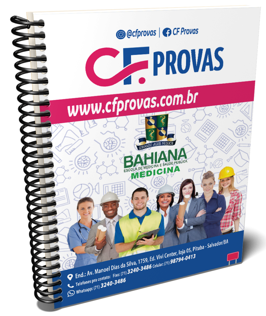 Provas Bahiana de Medicina – 2024 a 2018 (1ª e 2ª Fase)